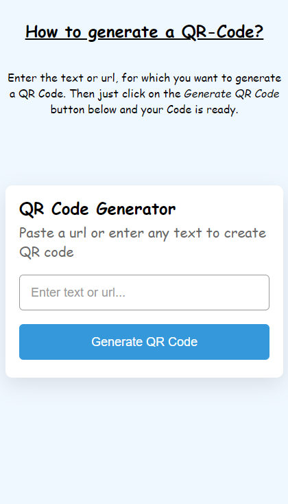 GitHub - Mr-Sharma17/QR-Code_generator: a basic project meant for ...