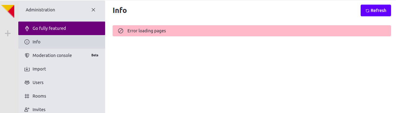 Admin Info Page is not loading in 6.3.10 Rocketchat Version · Issue #30979 · RocketChat/Rocket ...
