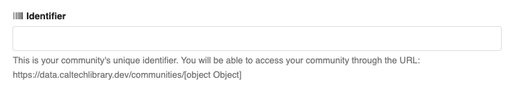 Communities creation broken? · Issue #1885 · inveniosoftware/invenio-app-rdm · GitHub