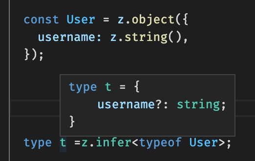 Type coming through as optional when using z.infer · Issue #408 · colinhacks/zod · GitHub