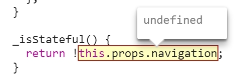 Component.router undefined in default example with TabNavigation · Issue #4580 · react ...