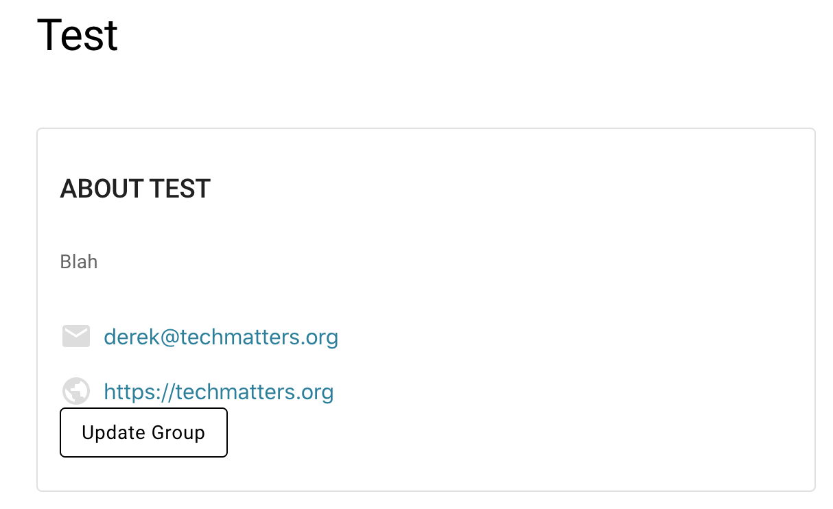 When Manager, Missing Space on Group "About" module · Issue #356 · techmatters/terraso-web ...