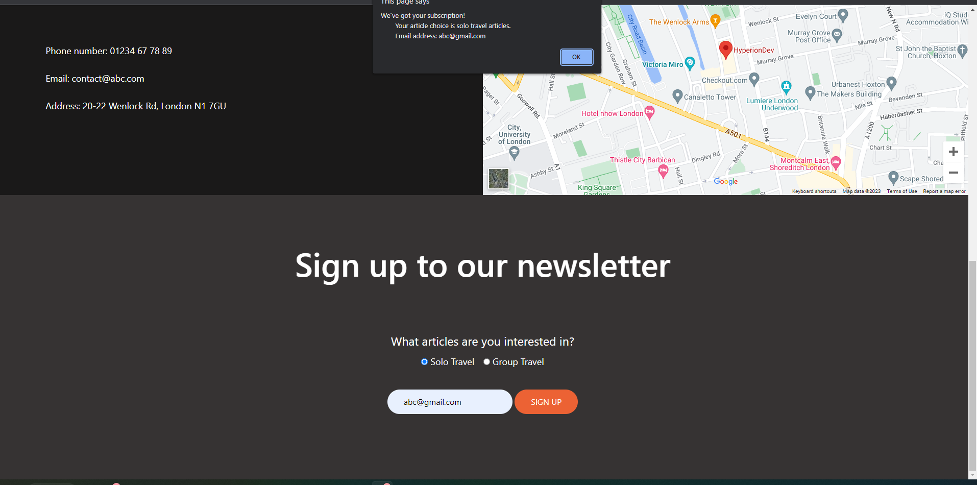 GitHub - PentekTimi/Responsive-Travel-Themed-Website: A website built ...