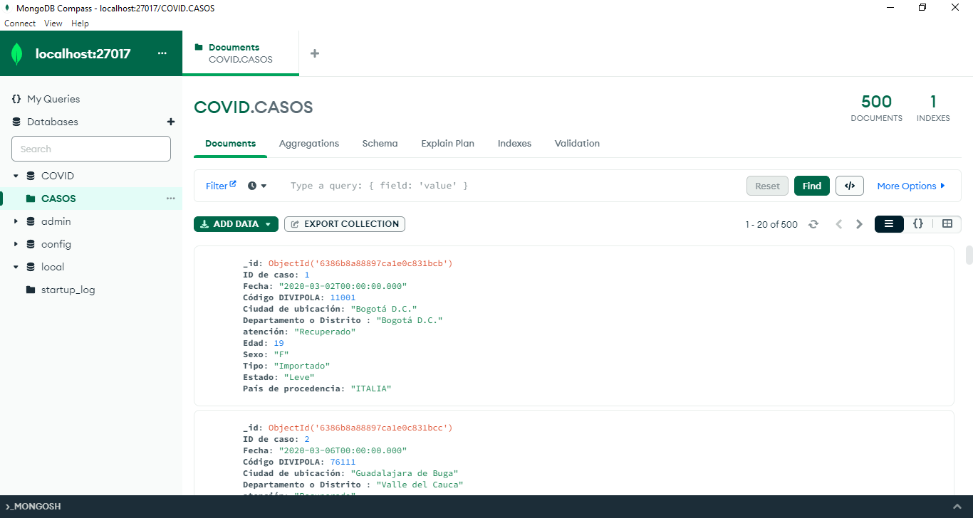 GitHub - DevWilsonF/EV03-Taller-Bases-de-datos-NoSQL: Este repositorio ...