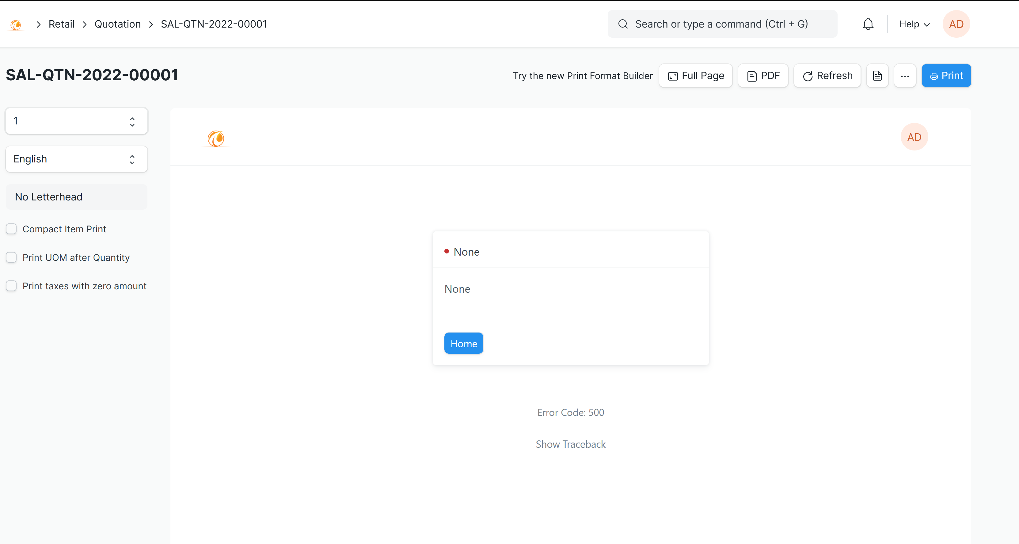 Print format working like iframe · Issue #18942 · frappe/frappe · GitHub