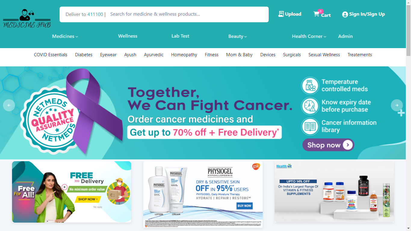 GitHub - VinayRinait/Netmeds_Website_Clone: About Netmeds Clone is my first individual project ...