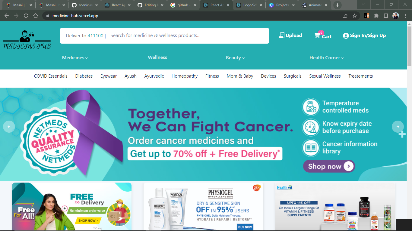 GitHub - VinayRinait/Netmeds_Website_Clone
