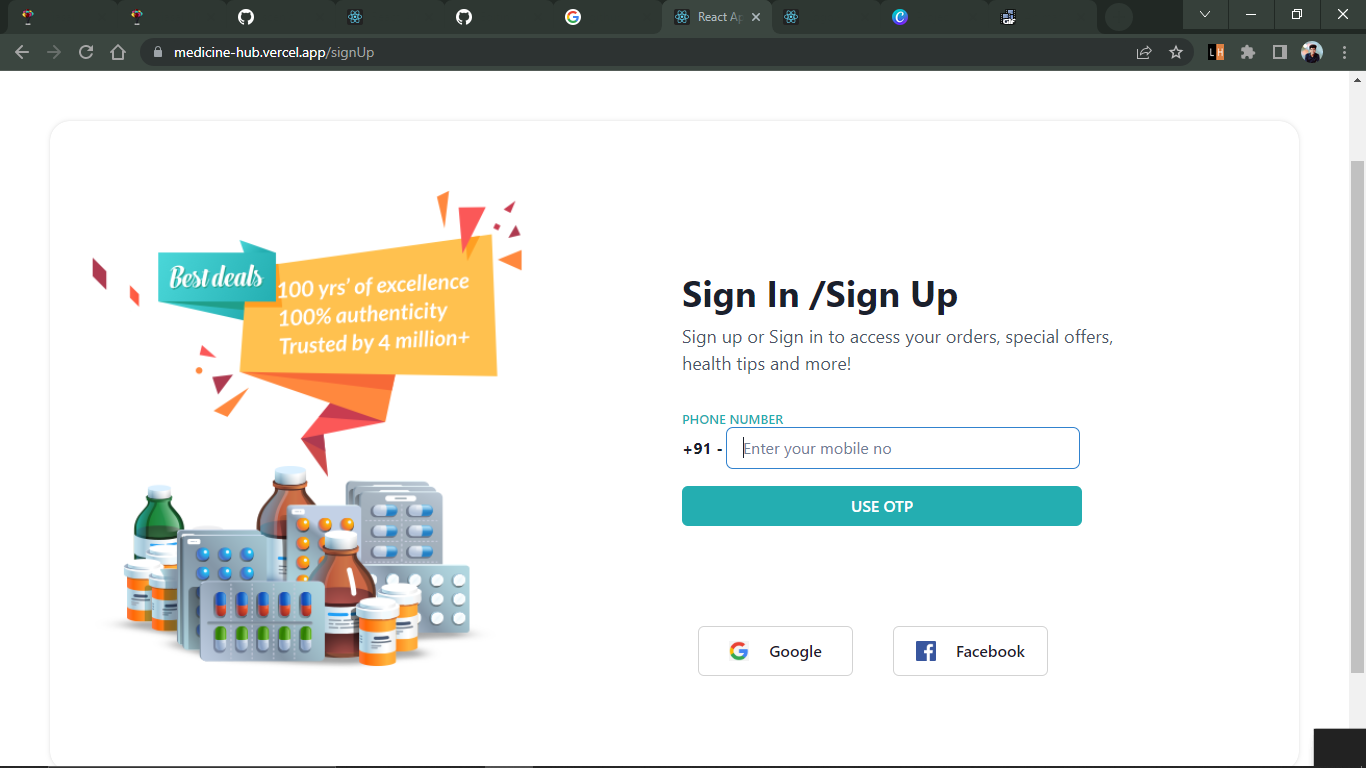 GitHub - VinayRinait/Netmeds_Website_Clone