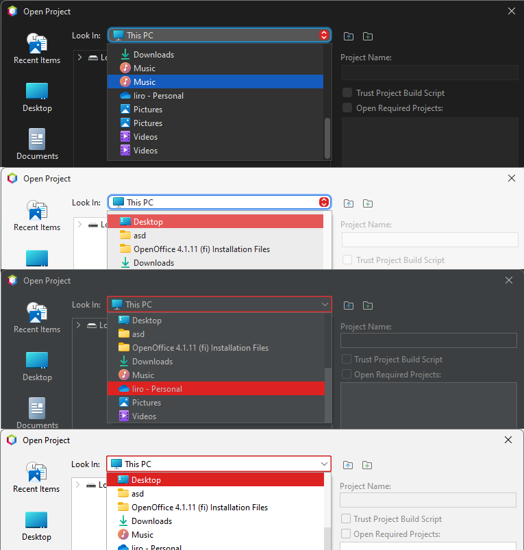 Minor inconsistencies with FlatLaf look and feels · Issue #5461 · apache/netbeans · GitHub