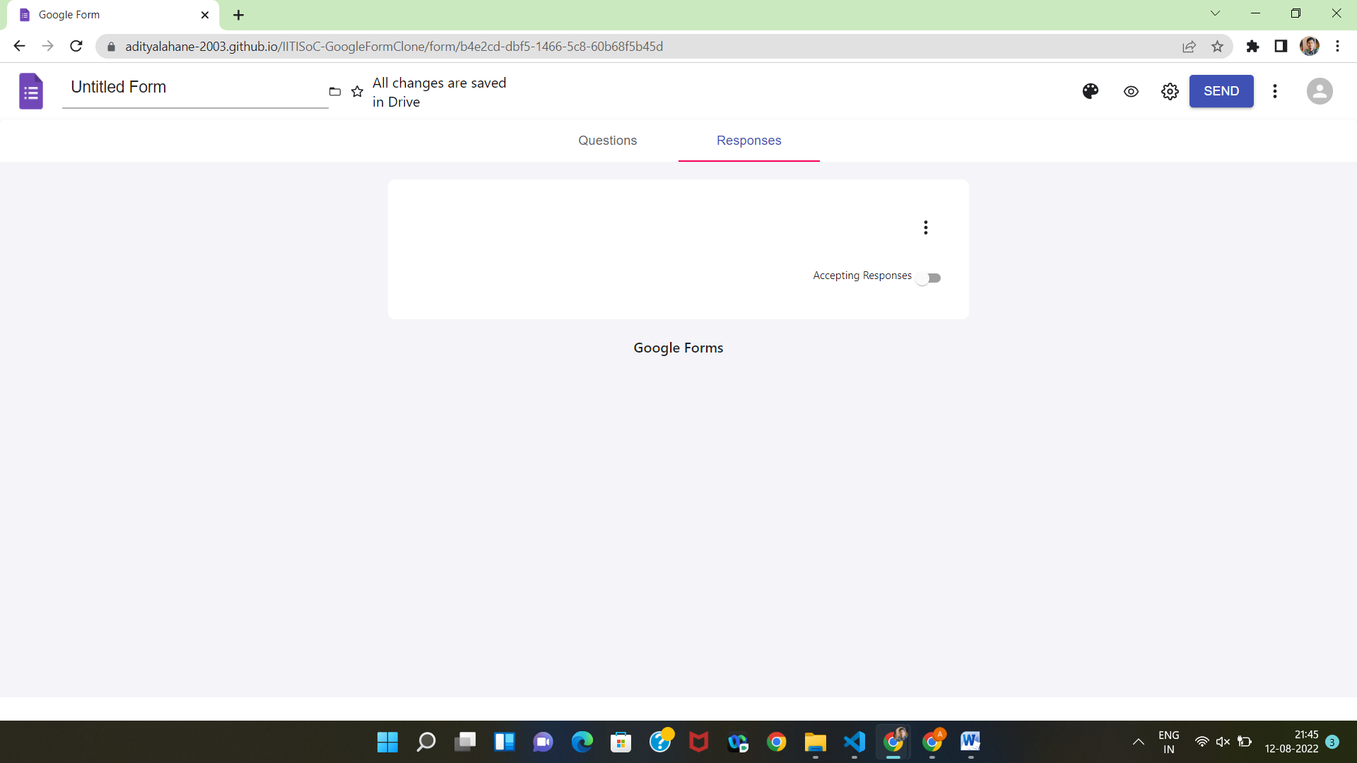 GitHub - apurva-1403/IITISoC22_GoogleFormClone: IITISoC 2023