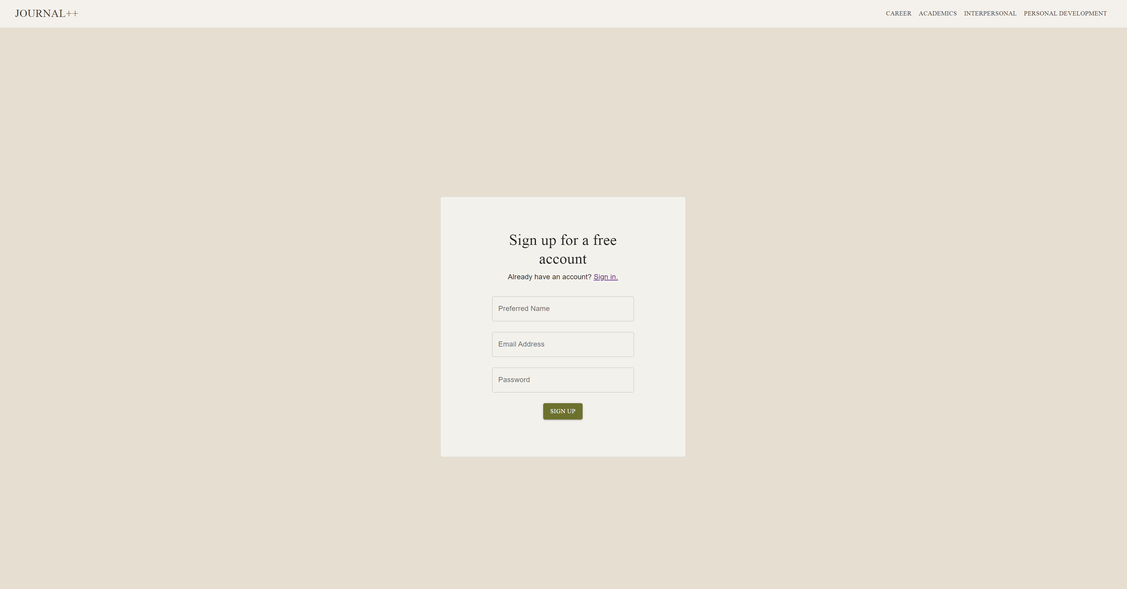 GitHub - leojcyou/journal-plus-plus: Journal++ | A hackathon webdev project for a one better way ...