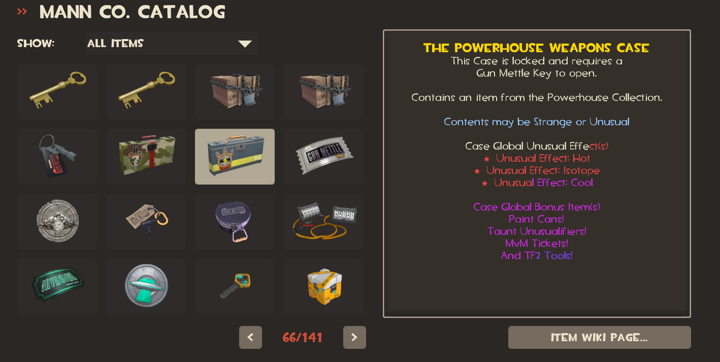 Tf2 Collection Grade Colors Incorrectly Applying To Other Text 