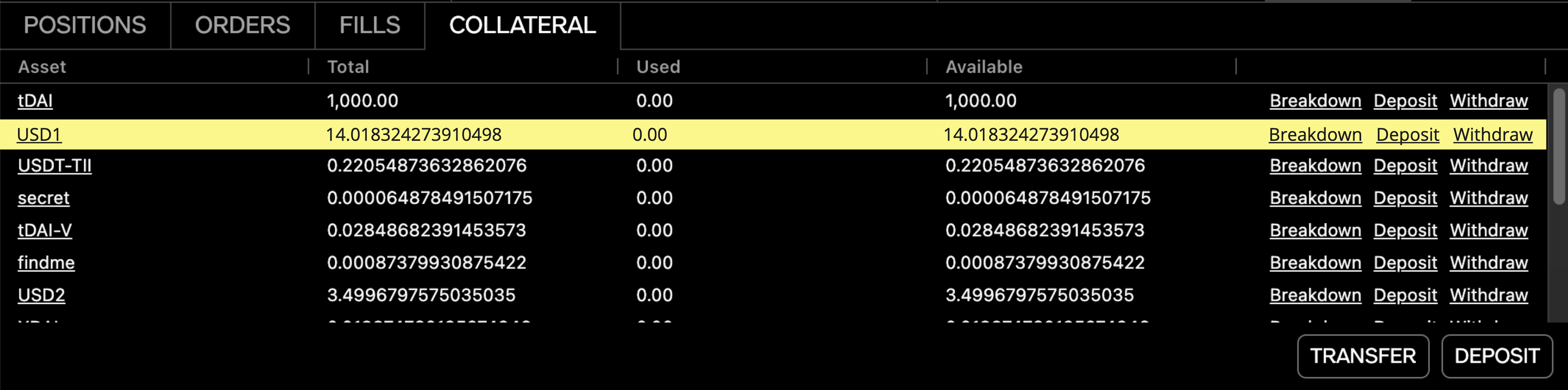 Show collateral for current market · Issue #2824 · vegaprotocol/frontend-monorepo · GitHub