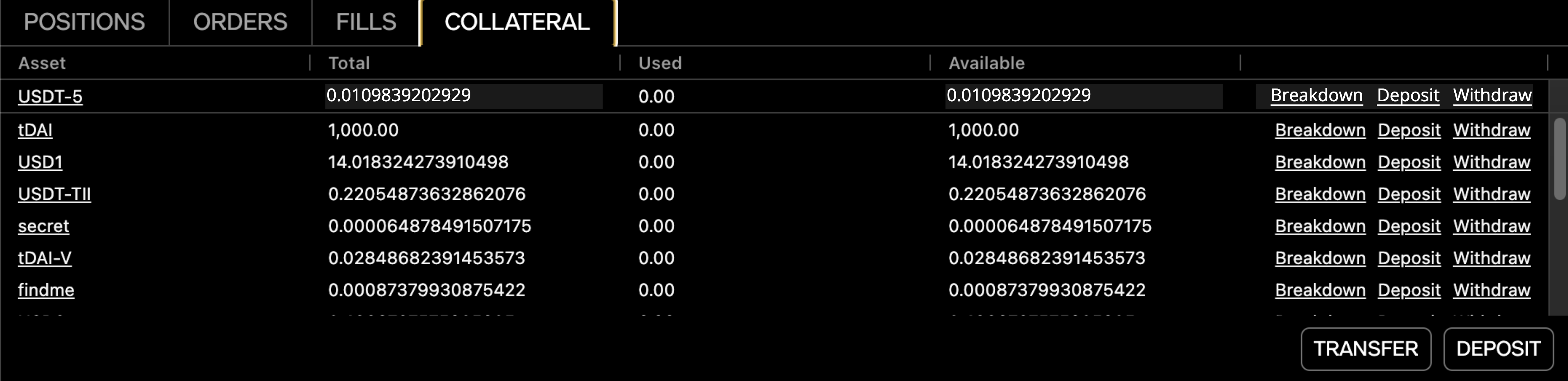 Show collateral for current market · Issue #2824 · vegaprotocol/frontend-monorepo · GitHub