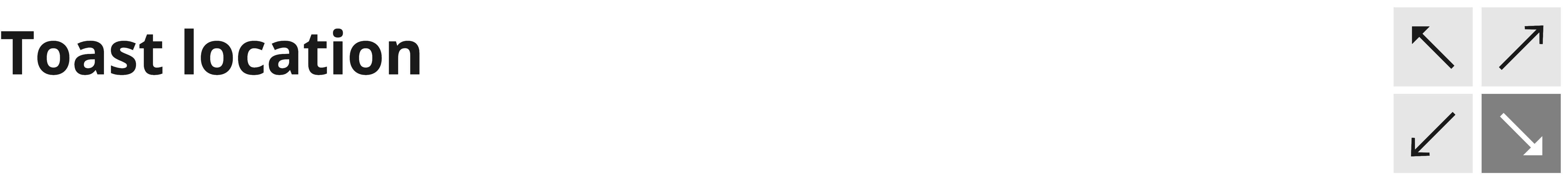 Graphical input to choose a corner for toasts · Issue #3479 · vegaprotocol/frontend-monorepo ...