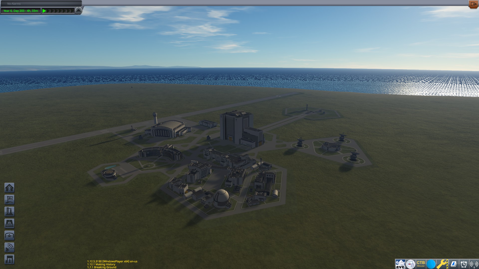 KSP 1.12.5 - At any altitude in the KSC view, the water is pixellated ...