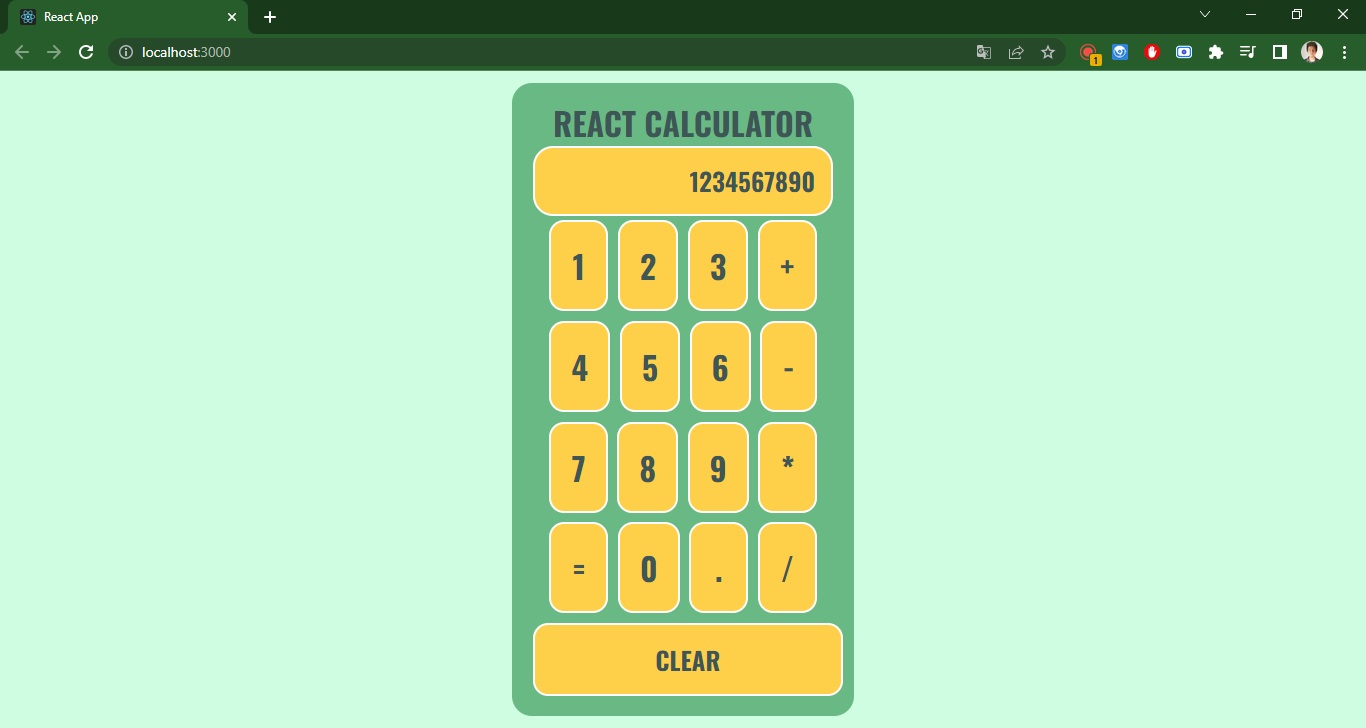 Github Franco Juarez React Calculator React Calculator