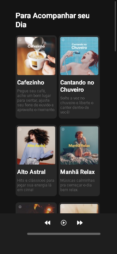 GitHub - lucasramos95/Spotify-Clone: Player de música, com algumas ...