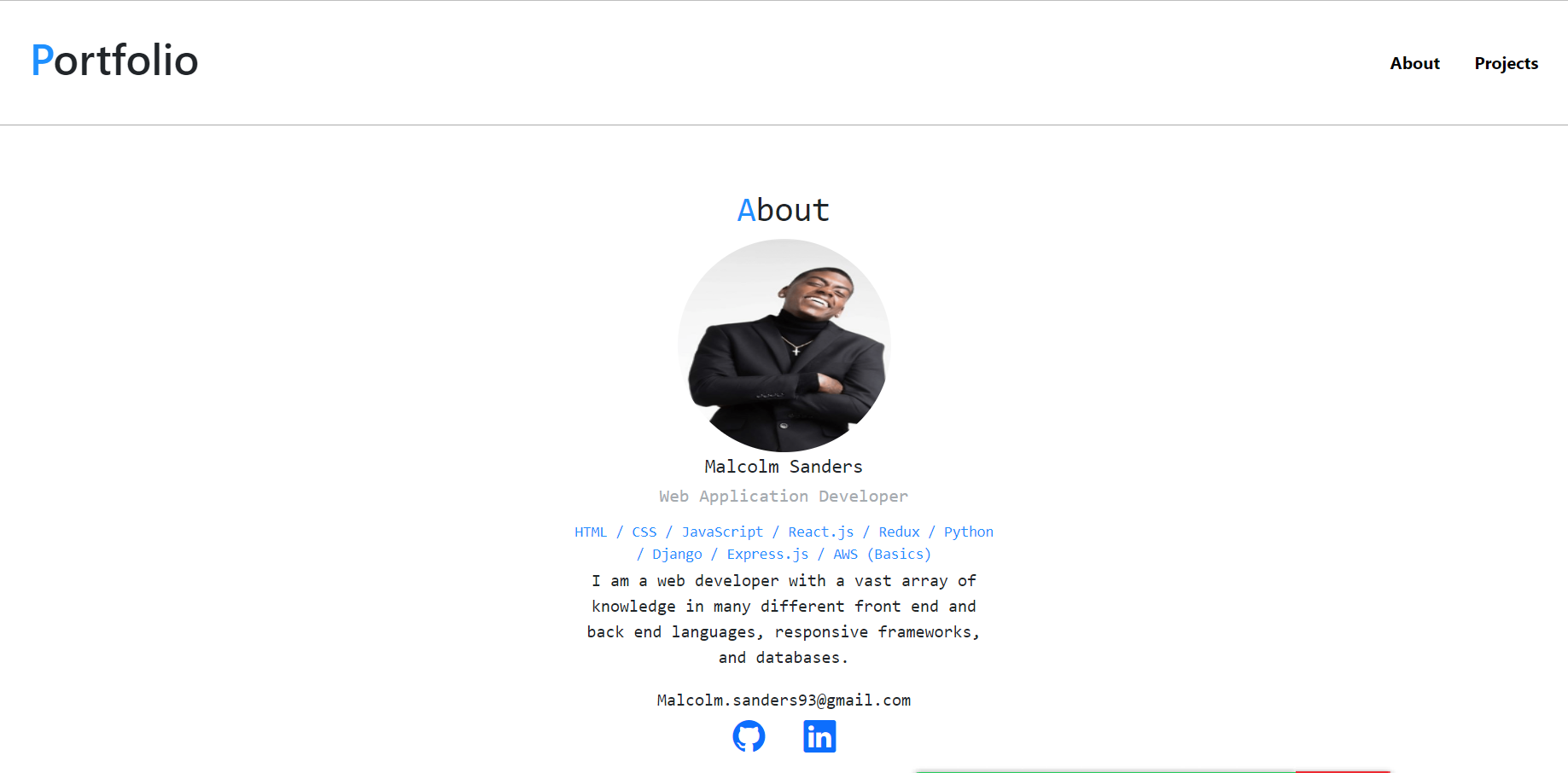 GitHub - malcolms93/Portfolio: This is my portfolio project.