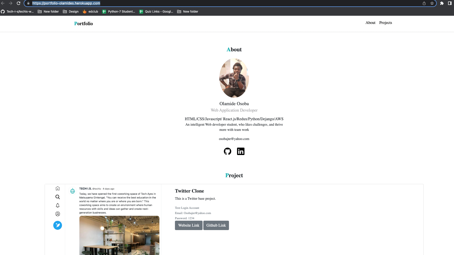 GitHub - princehollex/portfolio