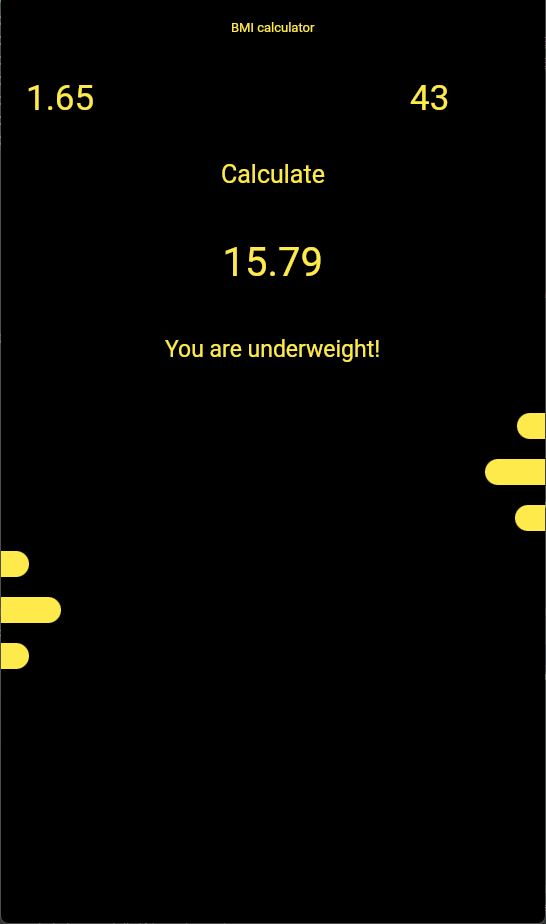 GitHub - HooriMarzbani/BMI-Calculator: A flutter application for ... GitHub - HooriMarzbani/BMI-Calculator: A flutter application for ...