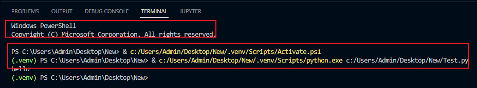 Remove redundant information from the **TERMINAl** · Issue #19631 ...
