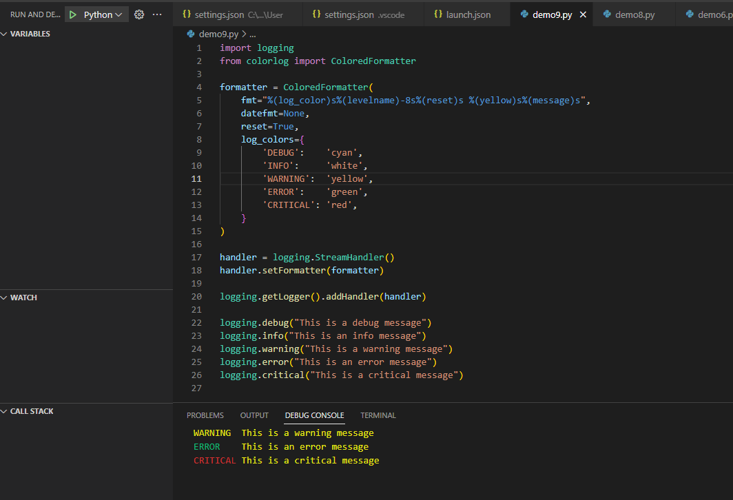 Invalid change log record color · Issue #1161 · microsoft/debugpy · GitHub