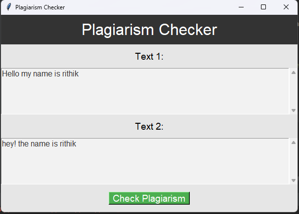 GitHub - Rithikraj7/plagiarism-checker
