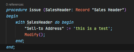 Remove 'with' usage does not work if the variable is a parameter for the procedure · Issue #372 ...