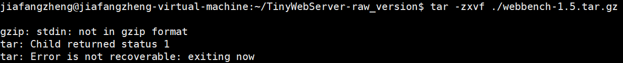 webbench如何解压 · Issue #179 · qinguoyi/TinyWebServer · GitHub