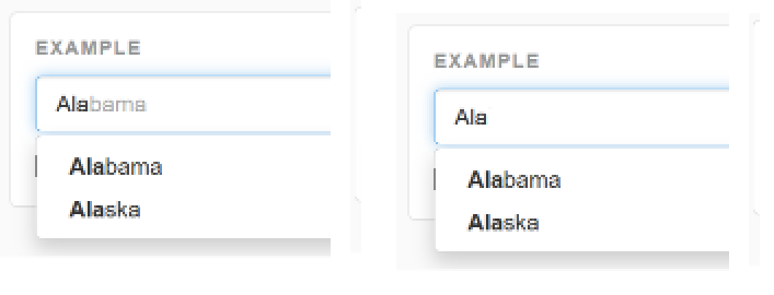 Option To Disable Showing First Element In Blurred Text In Case Of Exact Match · Issue 741