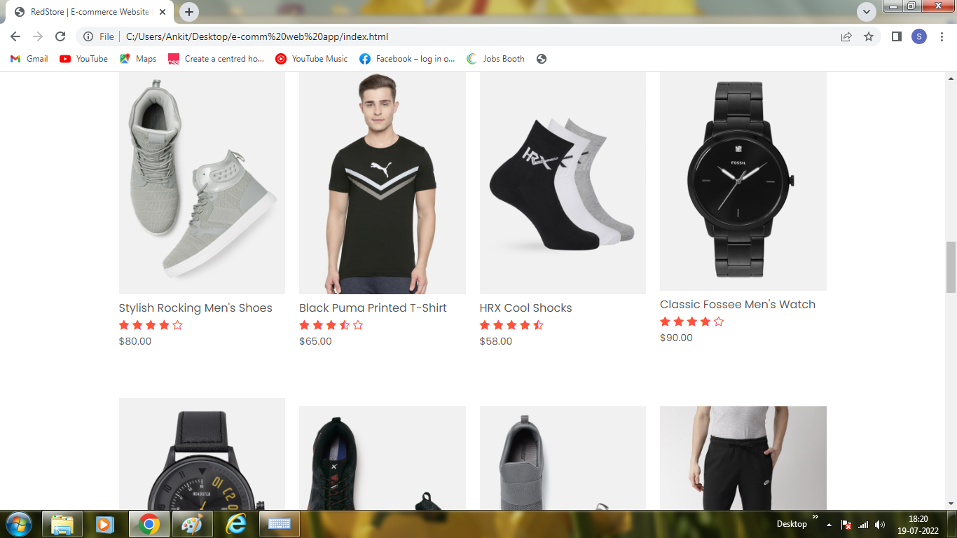 GitHub - SelinaSharma/e-comm-web-app: This Project is related to E-Commerce Website Application ...