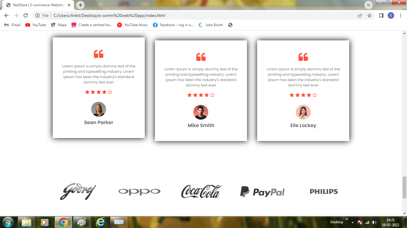 GitHub - SelinaSharma/e-comm-web-app: This Project is related to E-Commerce Website Application ...