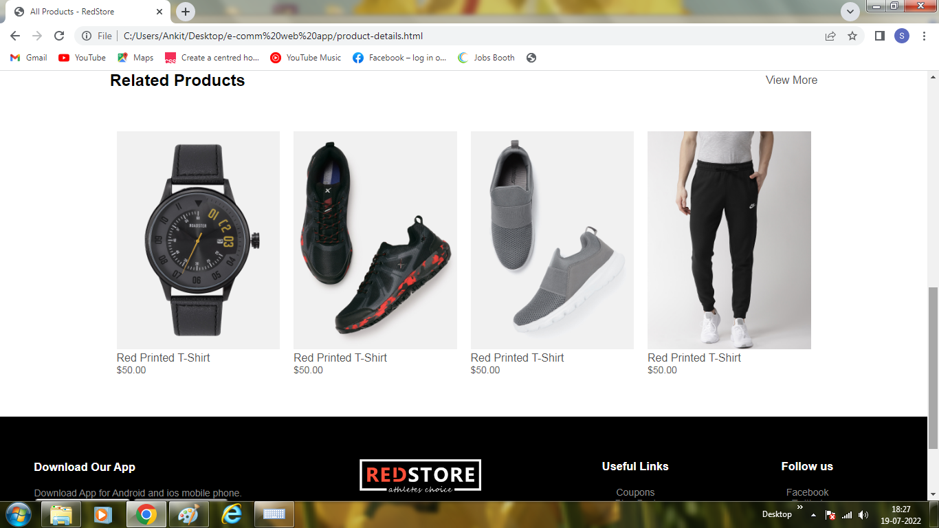 GitHub - SelinaSharma/e-comm-web-app: This Project is related to E-Commerce Website Application ...