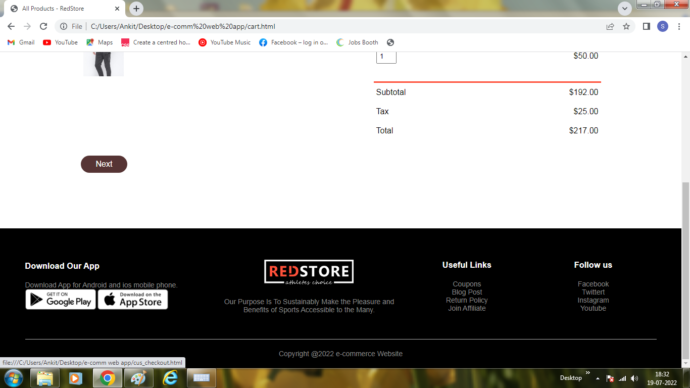 GitHub - SelinaSharma/e-comm-web-app: This Project is related to E ...