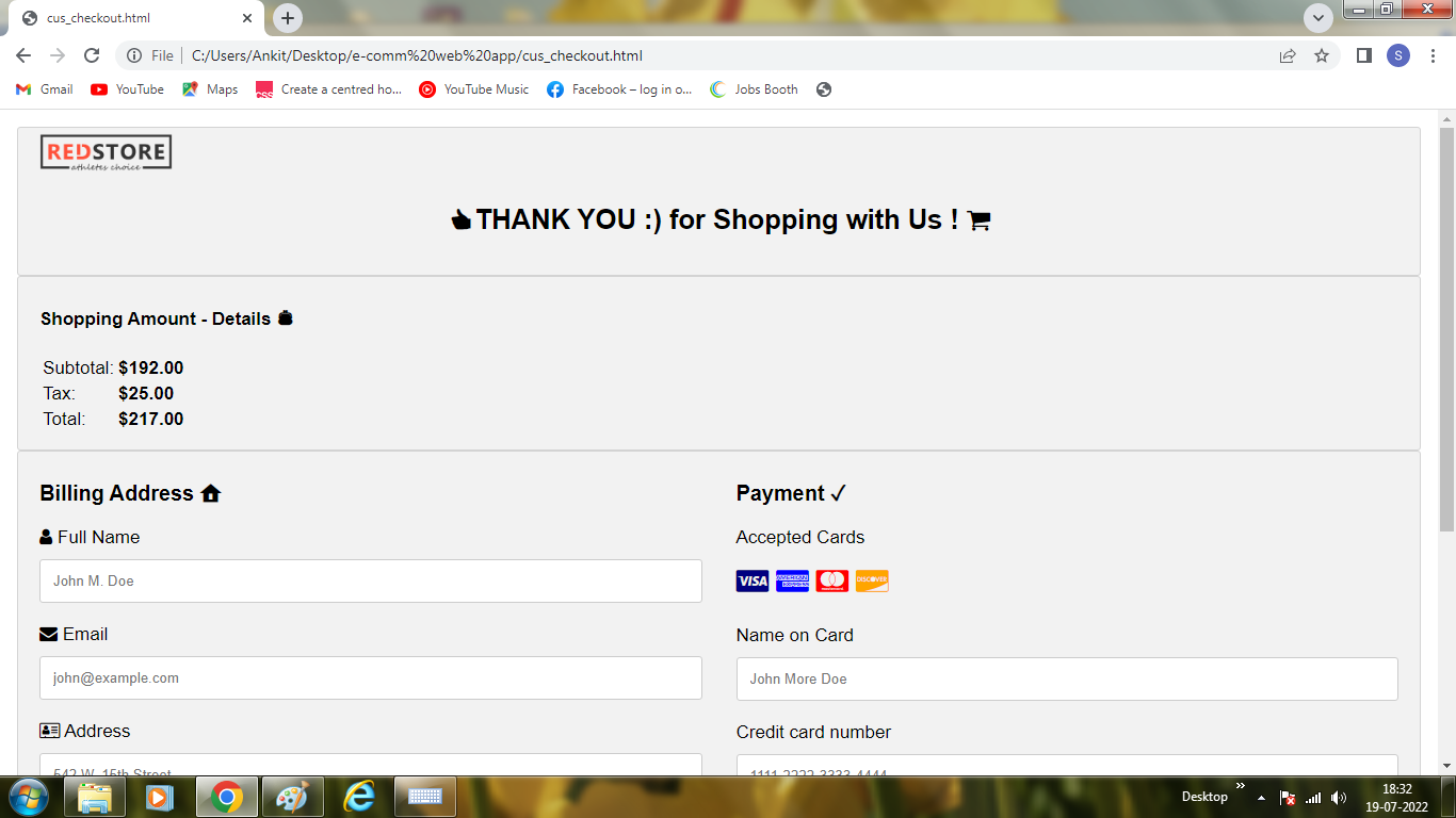 GitHub - SelinaSharma/e-comm-web-app: This Project is related to E ...