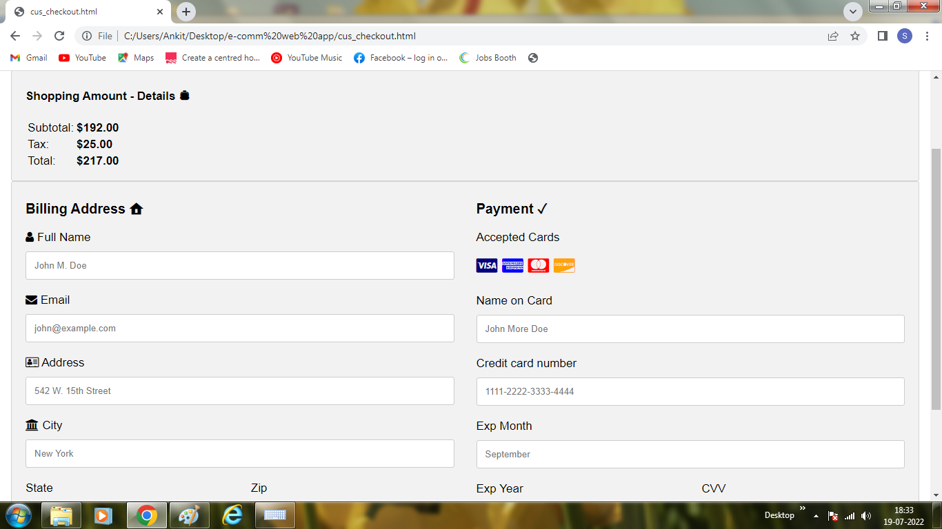 GitHub - SelinaSharma/e-comm-web-app: This Project is related to E-Commerce Website Application ...