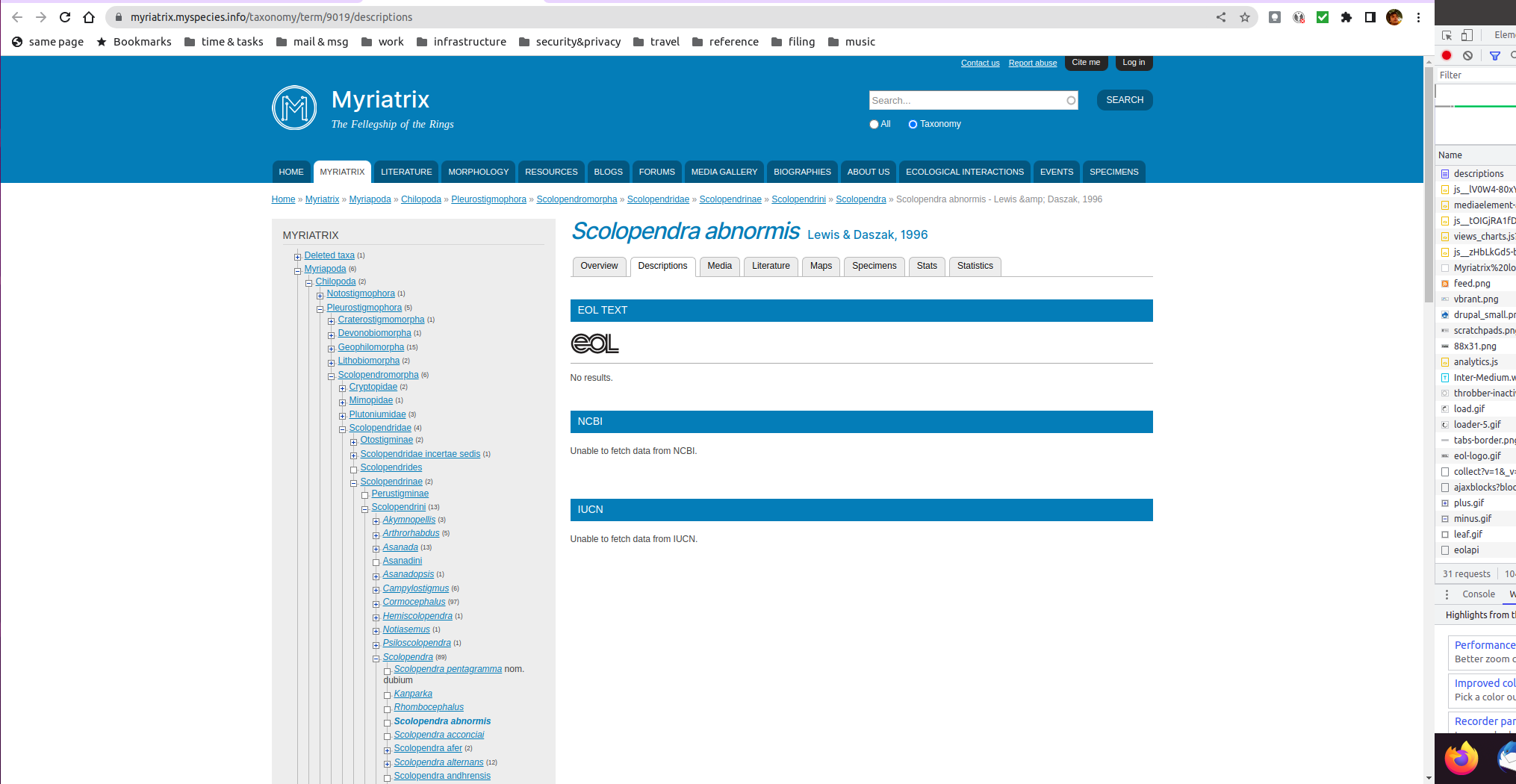 Please, fix IUCN Red List API · Issue #6564 · NaturalHistoryMuseum/scratchpads2 · GitHub