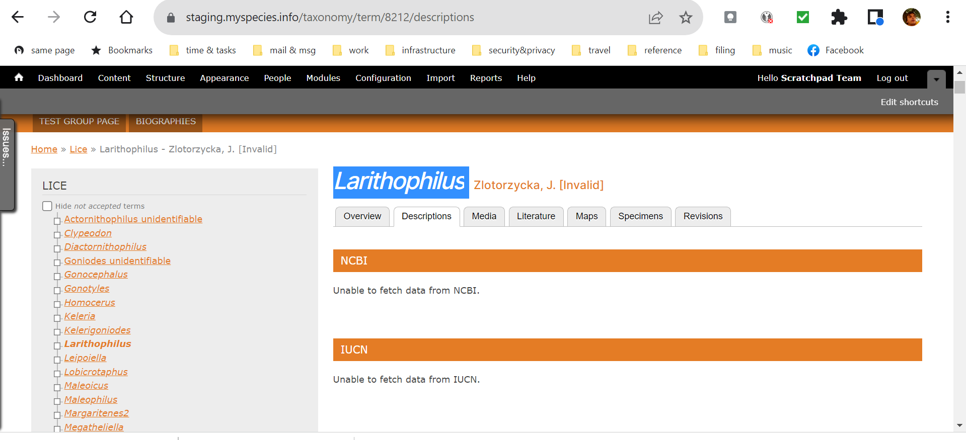 Fix NCBI · Issue #6594 · NaturalHistoryMuseum/scratchpads2 · GitHub