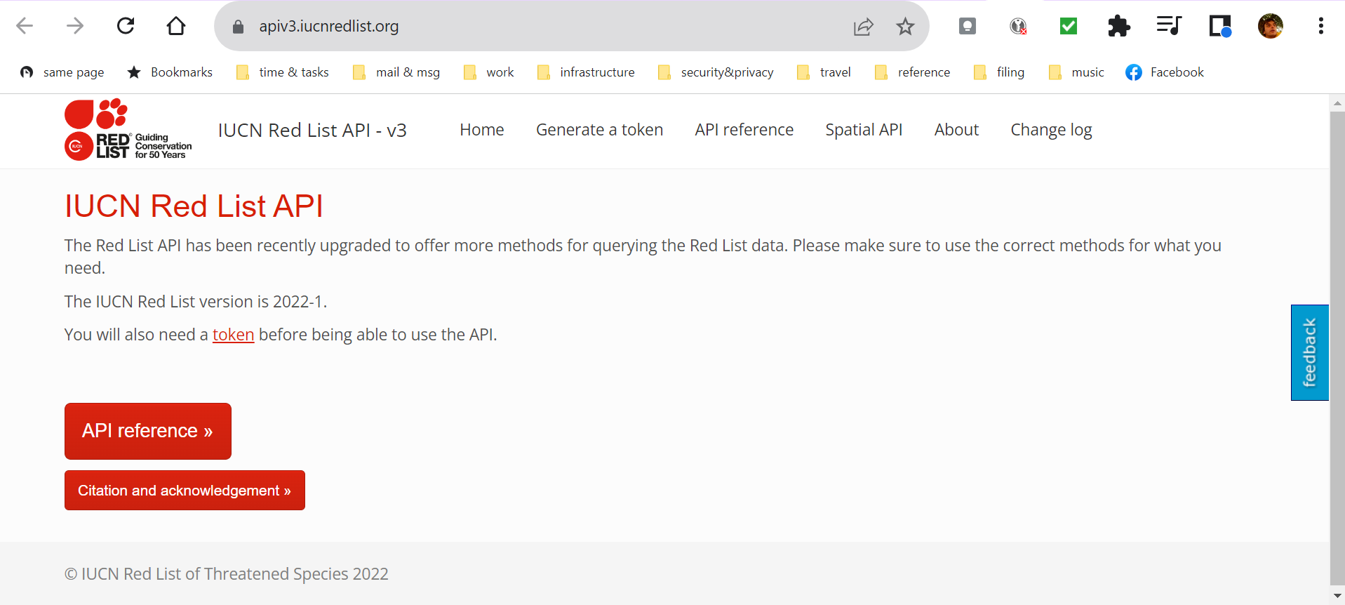 Please, fix IUCN Red List API · Issue #6564 · NaturalHistoryMuseum/scratchpads2 · GitHub