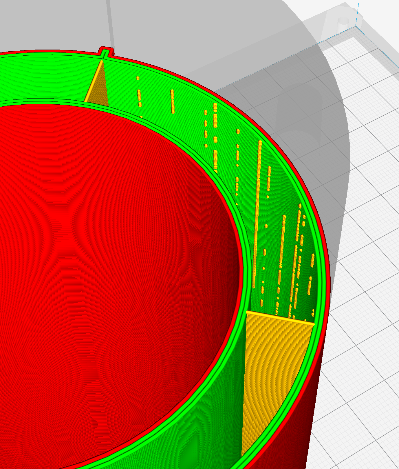 Small bits of infill left after applying gradual infill steps · Issue ...