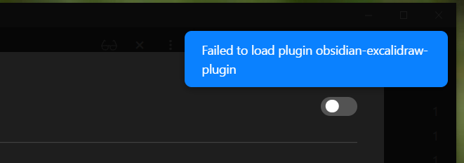 install fail · Issue #668 · zsviczian/obsidian-excalidraw-plugin · GitHub
