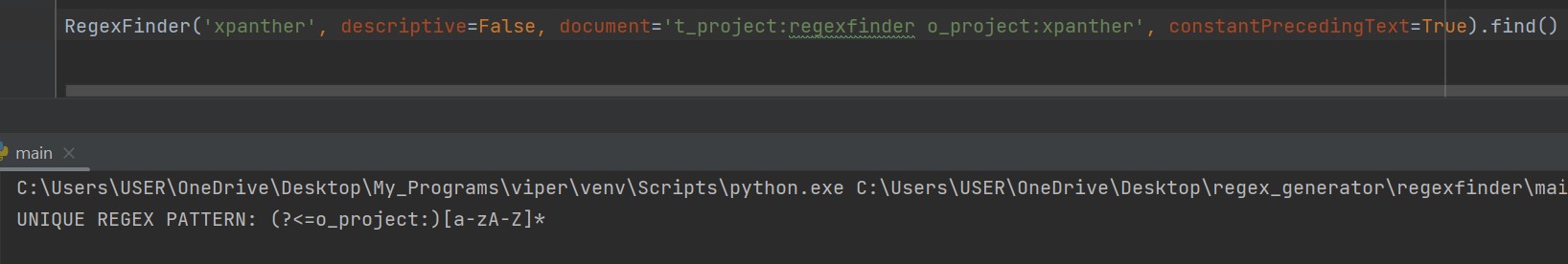 GitHub - riflosnake/RegexFinder: Find and generate regex for any text.