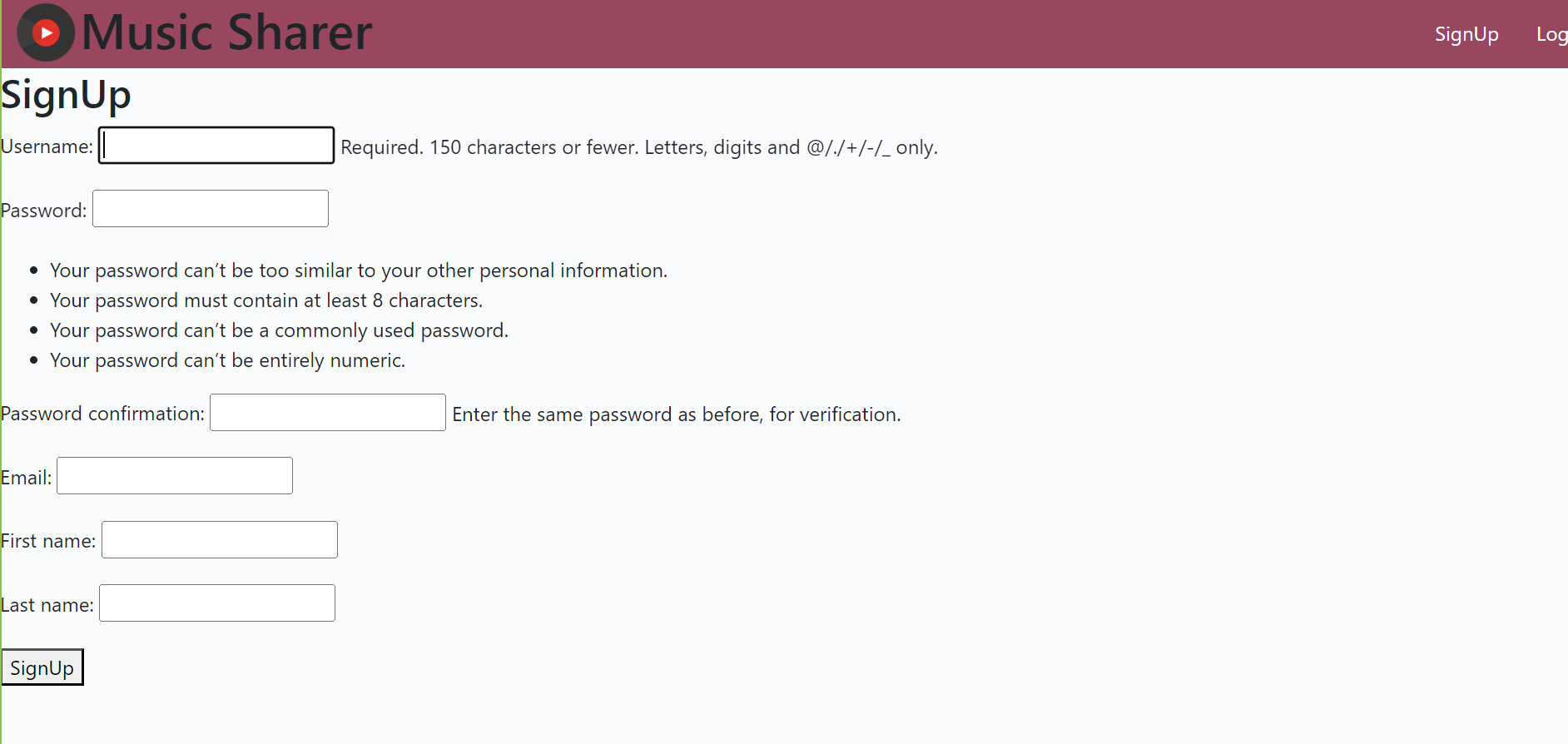 GitHub - AkankshaGiliyal/Music-Sharing-App: Music sharing app created ...