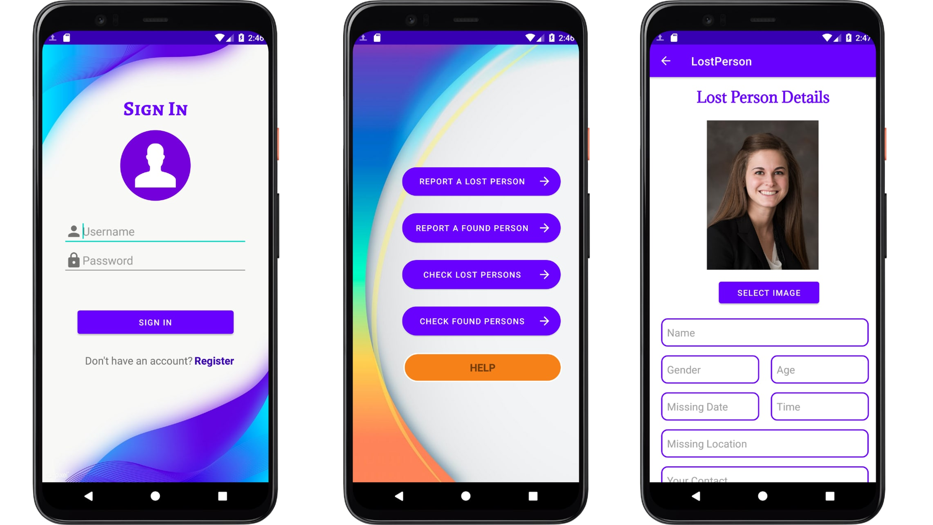 GitHub - skishore04/Tracking-a-Lost-Person: Track A Lost Person Android Application
