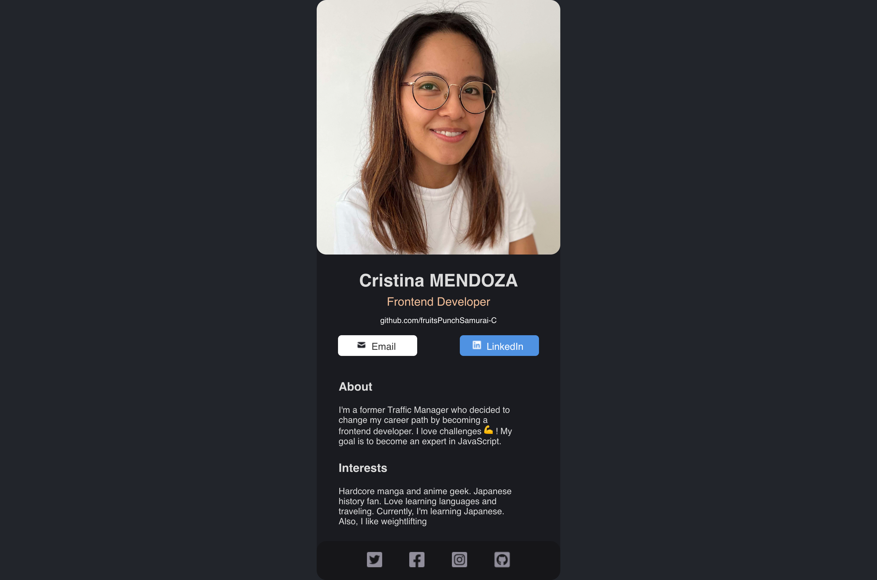 GitHub - Cristina-fruitsPunchSamurai/business-card