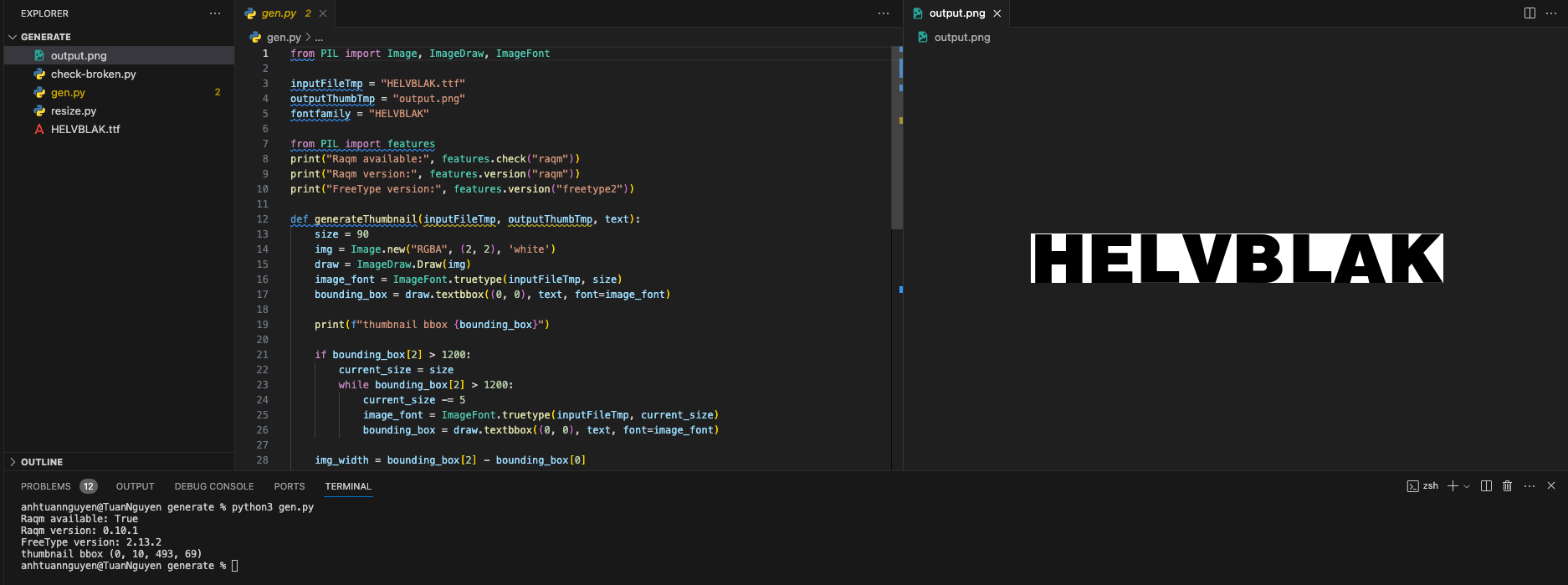 Aws Lambda Layer Get Bbox Font Return Width Too Big · Issue 7529 · Python Pillowpillow · Github 0367