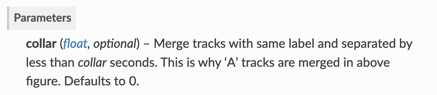 Issues using Annotation.support(collar) · Issue #67 · pyannote/pyannote-core · GitHub