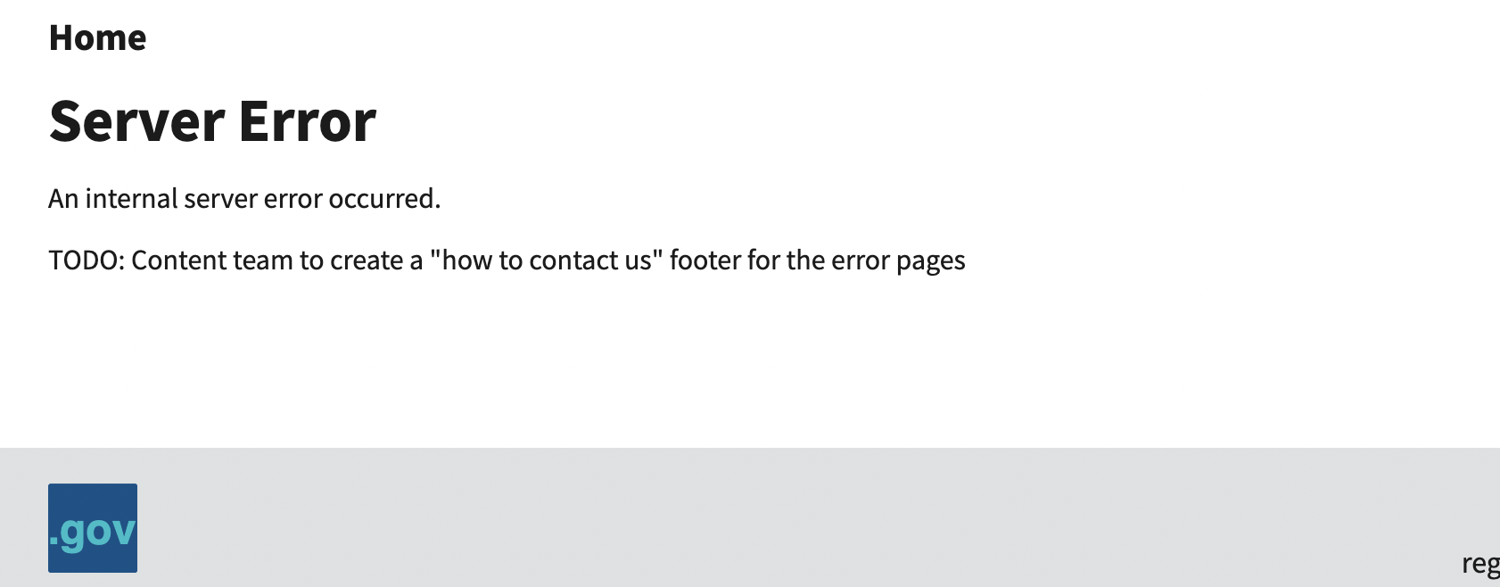 500 Level Error Preventing Form from being Completed · Issue #304 · cisagov/manage.get.gov · GitHub