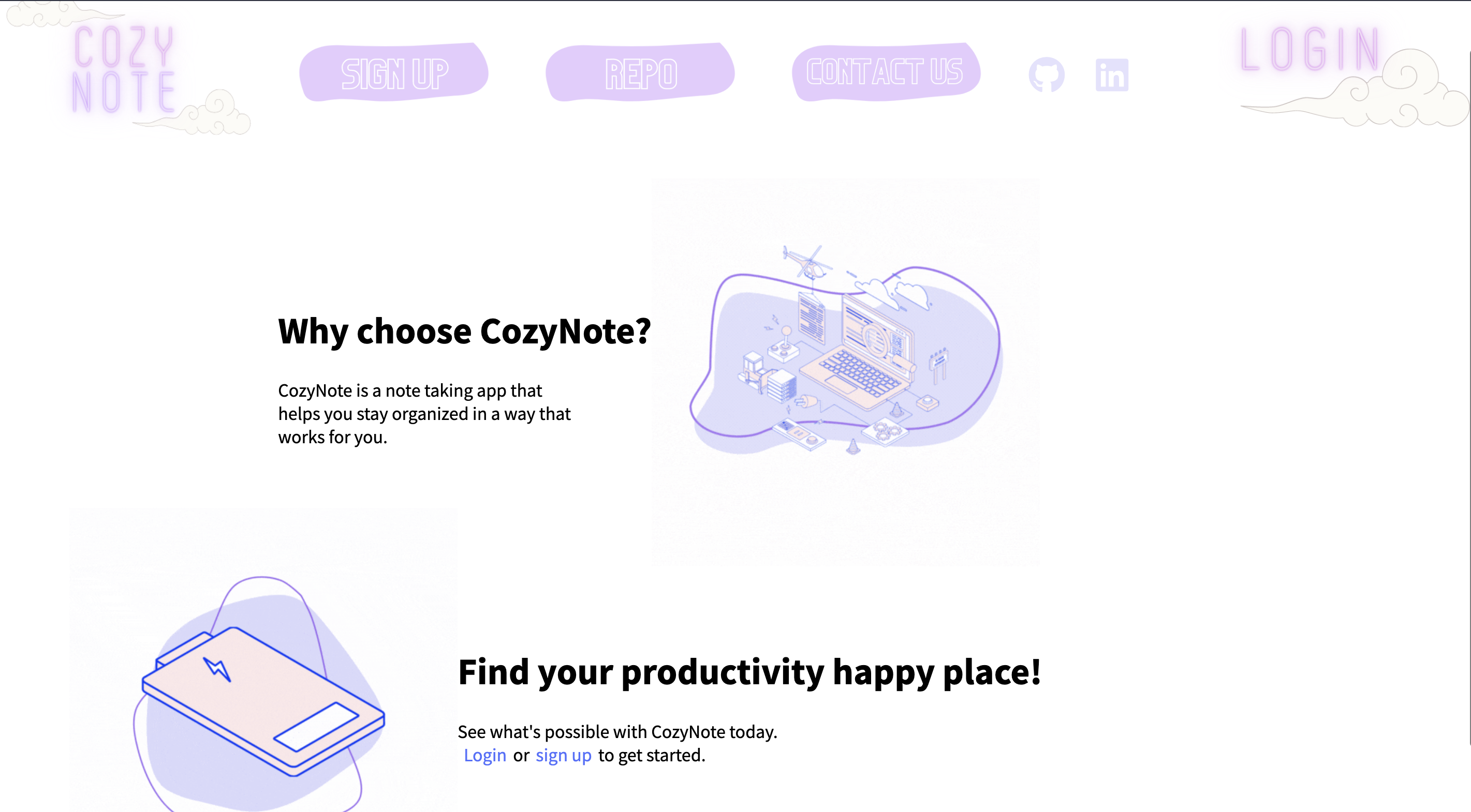GitHub - andrea-green/Cozy-Note